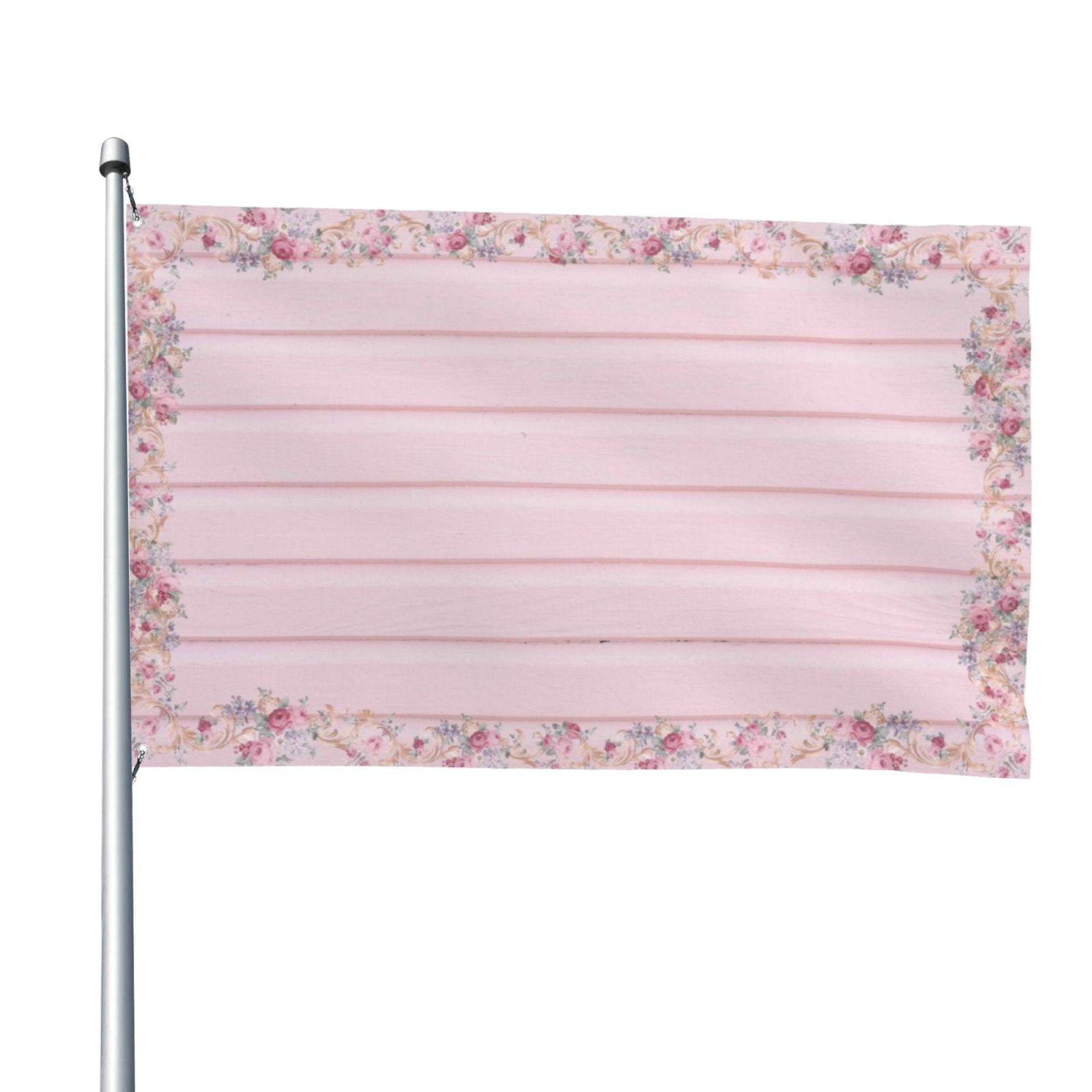 Kll Pink Flower Board Flag 4x6 Ft Parade Party Flag Outdoor Flag ...