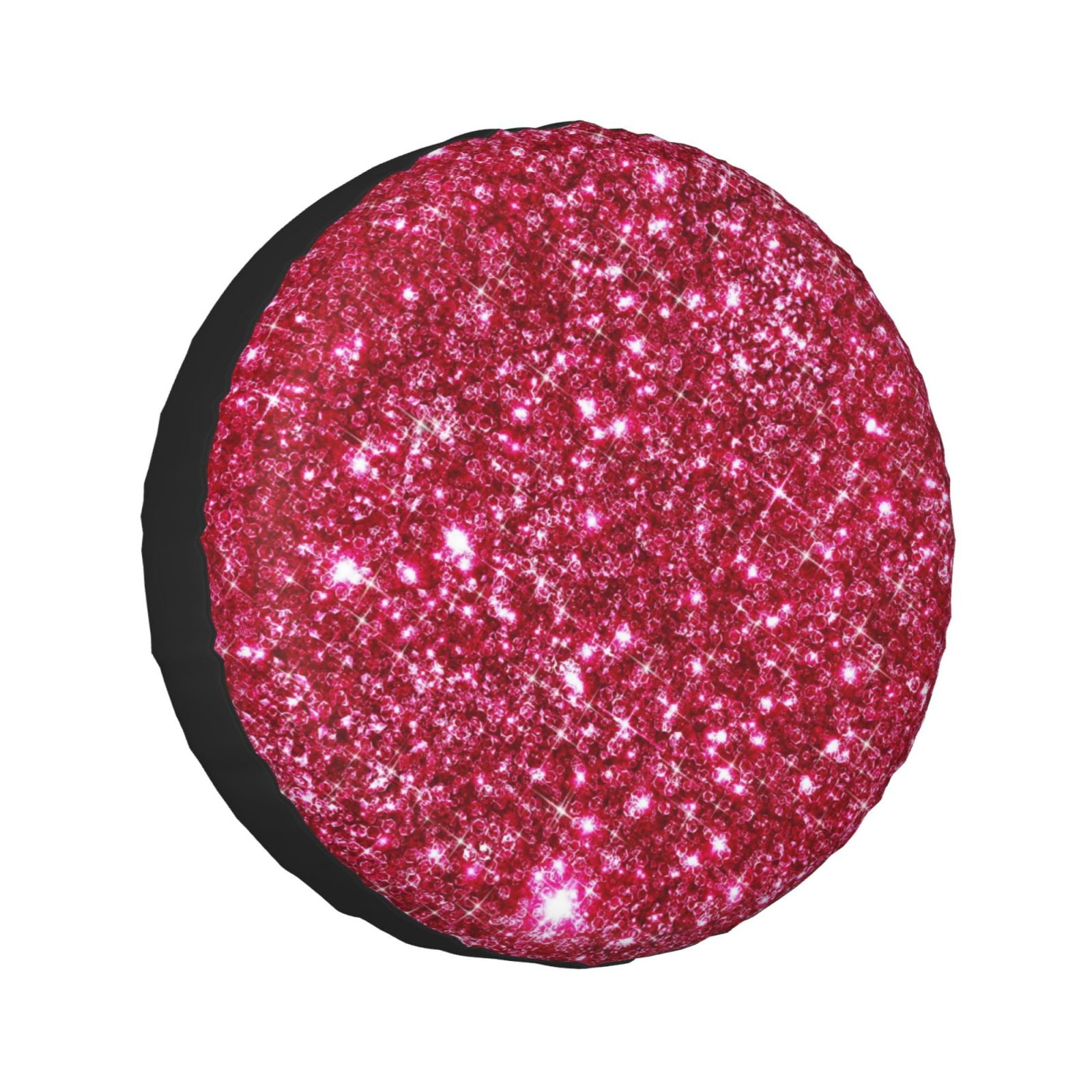 Kll Pink Glitter Tire Cover,Universal Wheel Tire Cover For Trailer, Rv ...