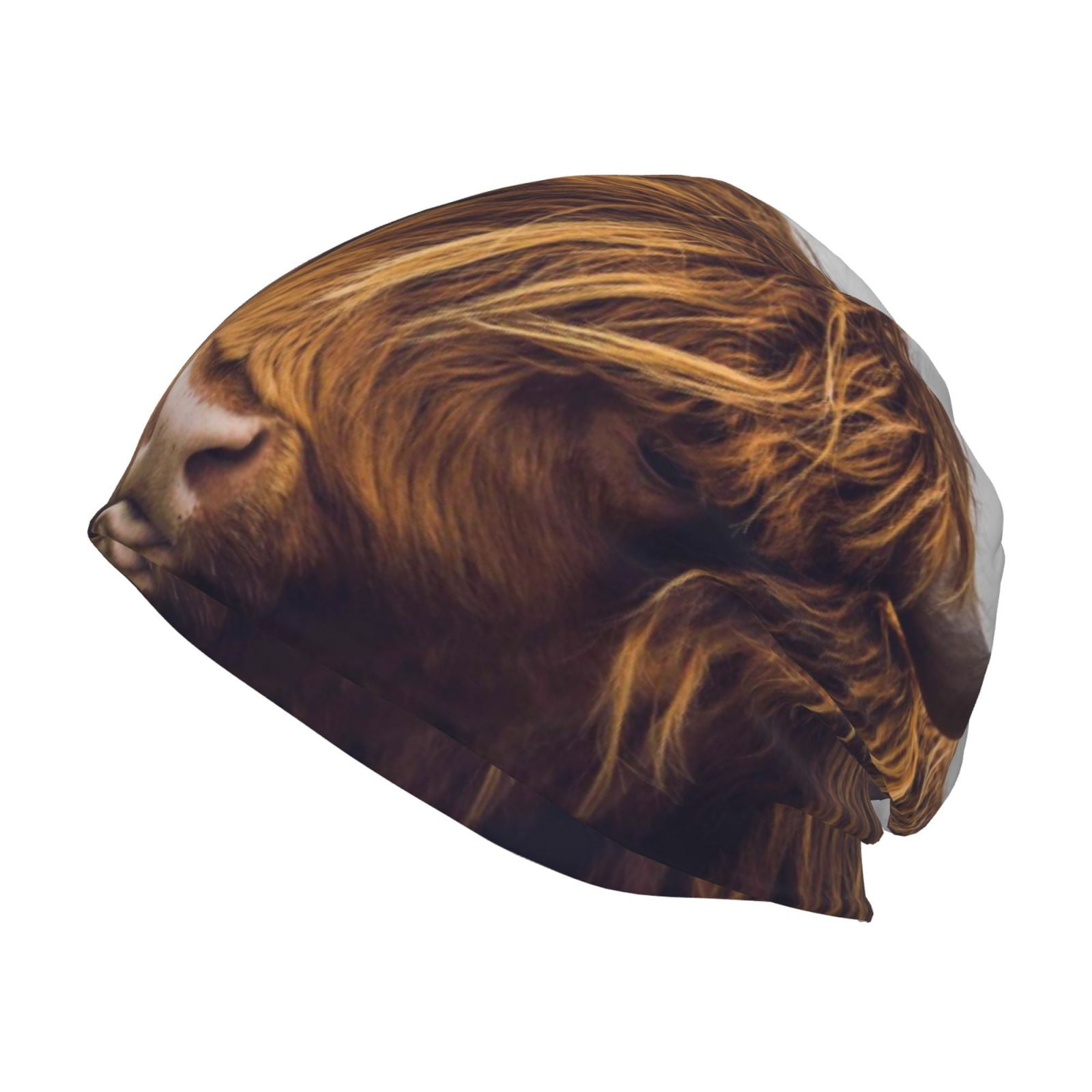 Kll Portrait Of Cow With Its Baby Cow Winter Fall Beanie Knit Hats For ...