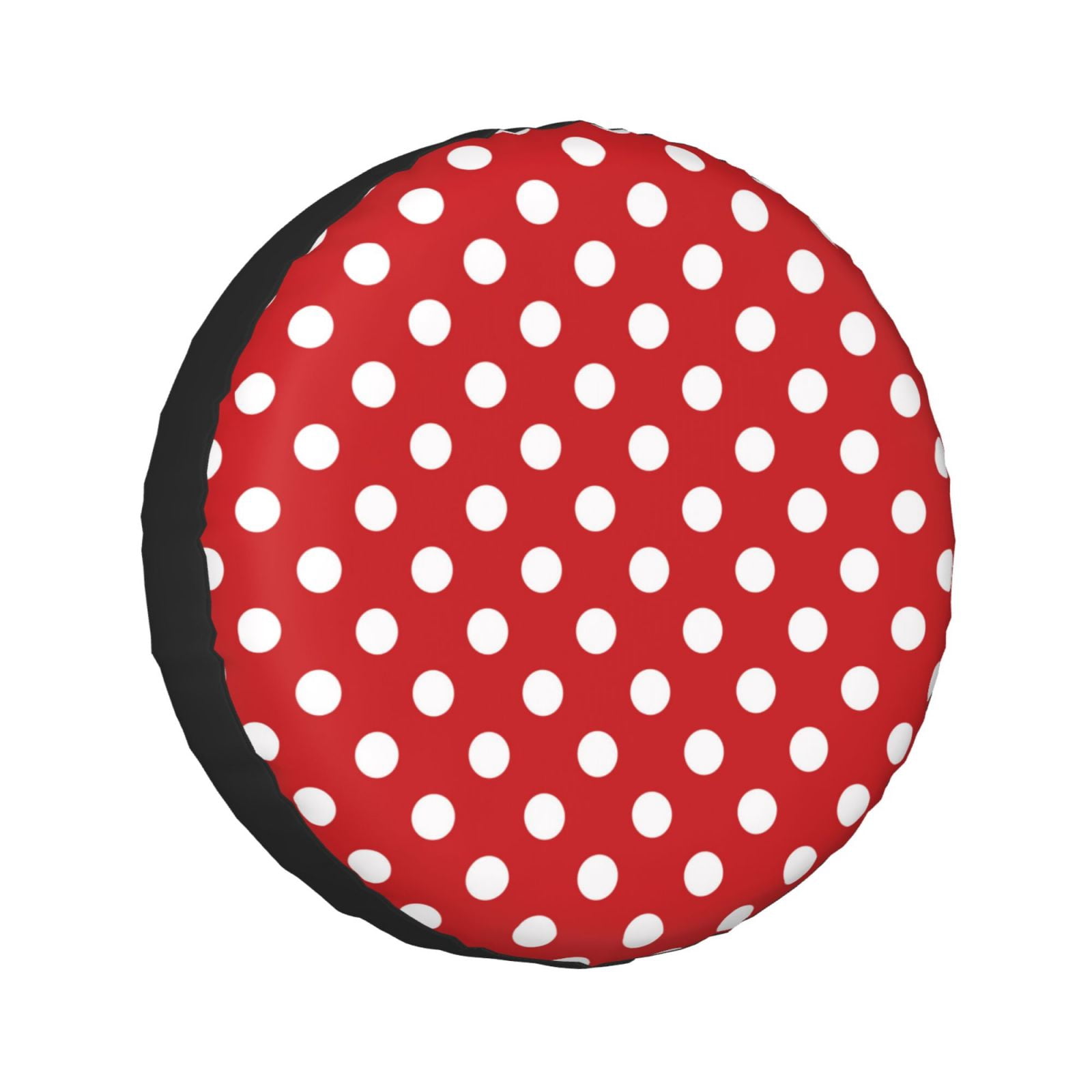Kll Red Polka Dot Tire Cover,Universal Wheel Tire Cover For Trailer, Rv ...