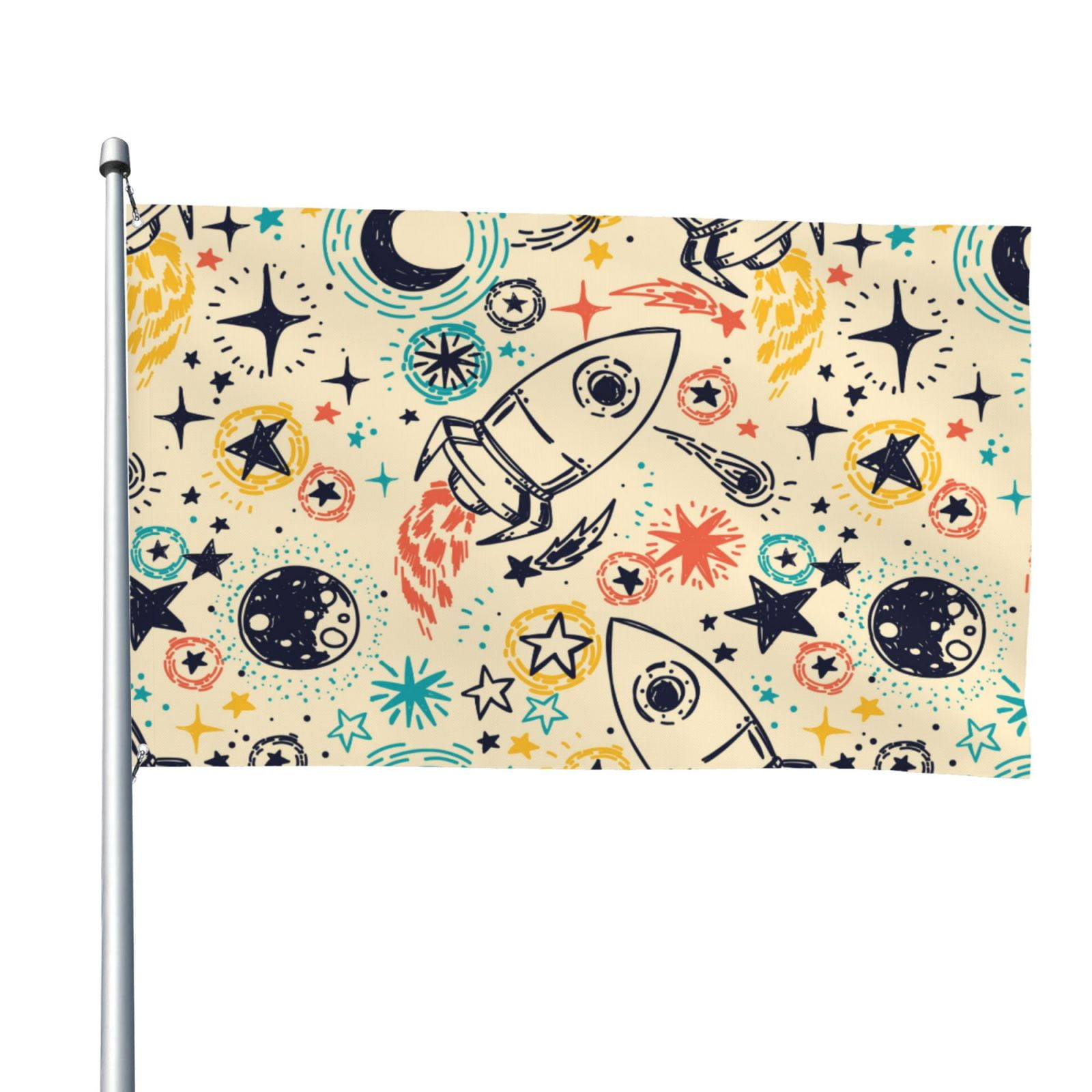 Kll Rockets Flag 4x6 Ft Parade Party Flag Outdoor Flag Decorative Flag ...