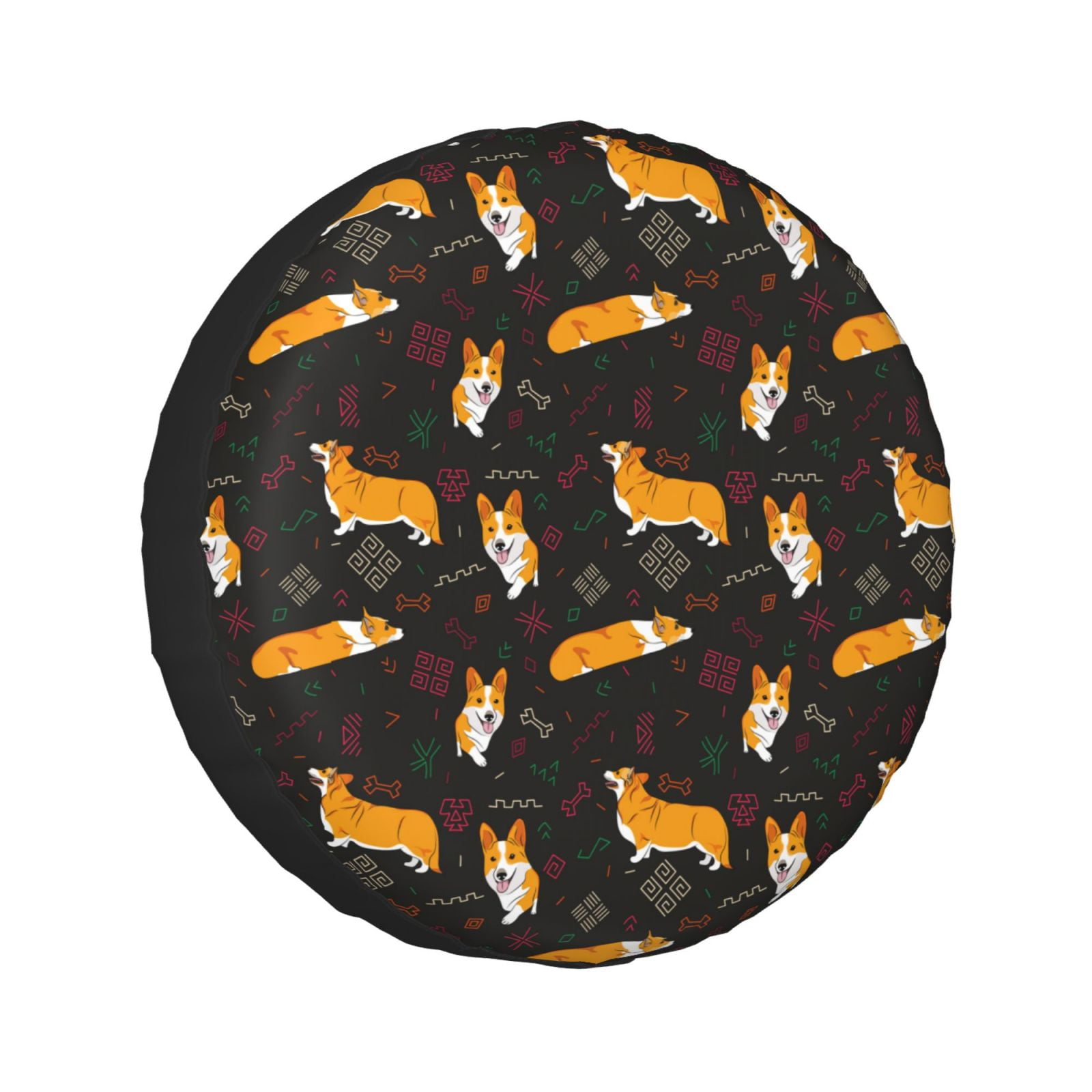 Kll Royal Corgi1 Tire Cover,Universal Wheel Tire Cover For Trailer, Rv, Suv, Truck,Camper And ...