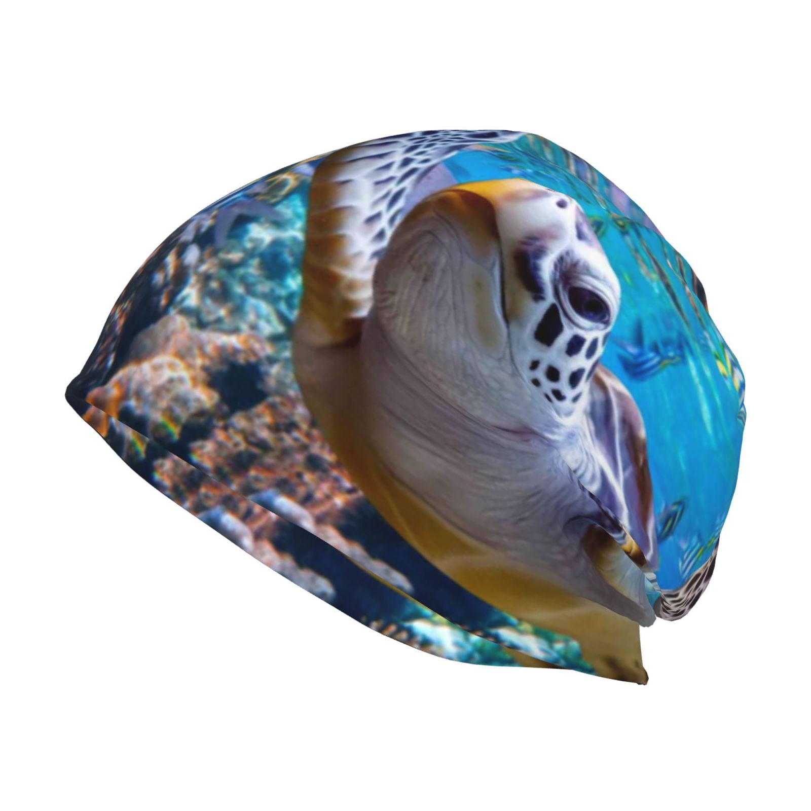 Kll Sea Turtle Swims Winter Fall Beanie Knit Hats For Men & Women ...
