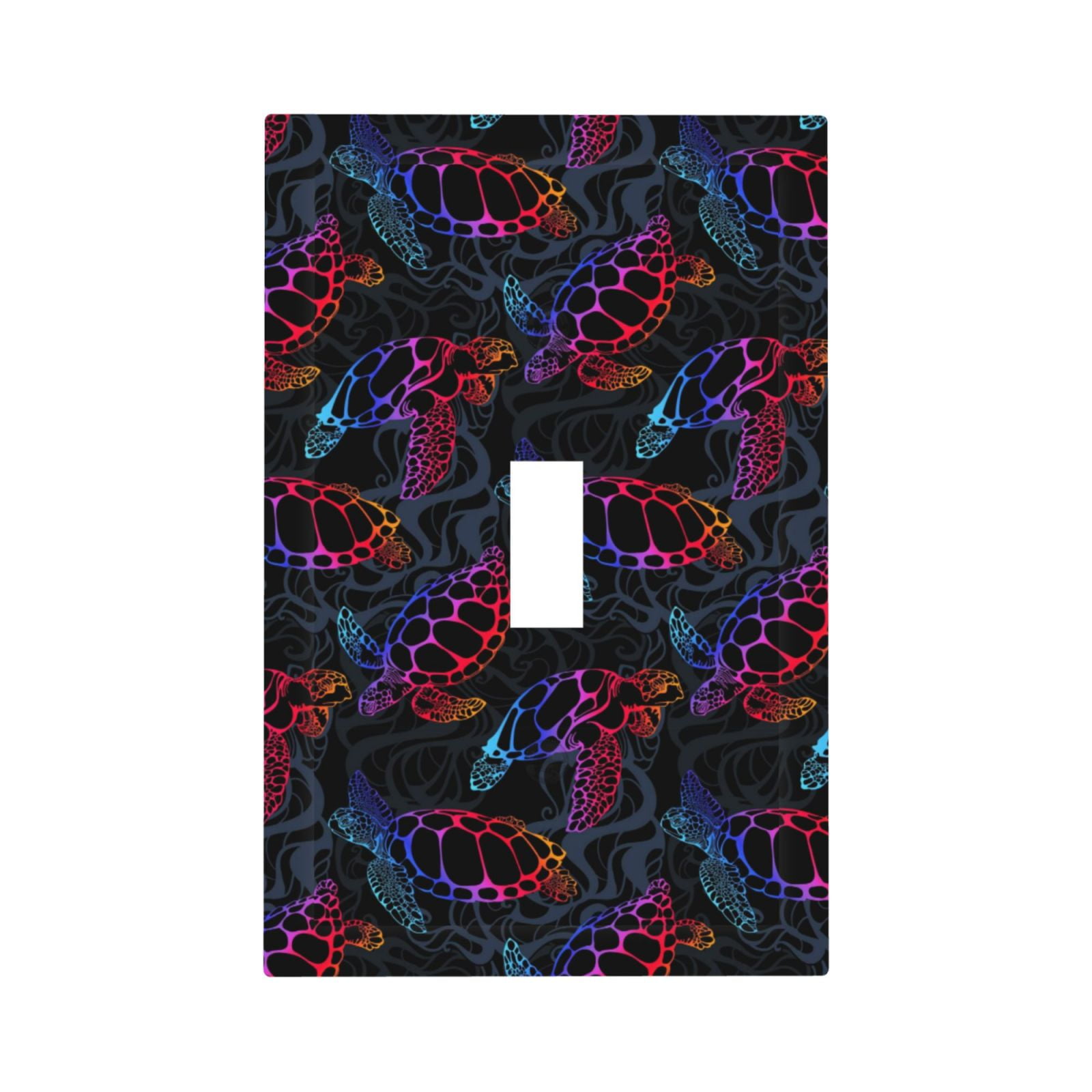 Kll Sea Turtle Wall Plate,Gloss Finish,Standard Size 1 - 5" X 3 ...