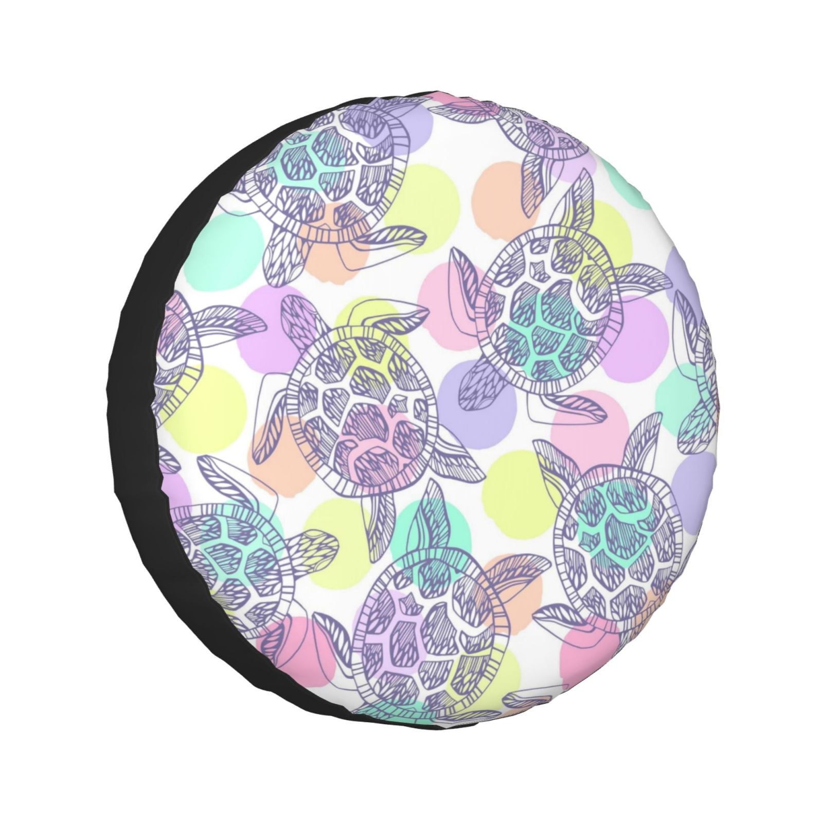 Kll Sea Turtles Tire Cover,Universal Wheel Tire Cover For Trailer, Rv ...