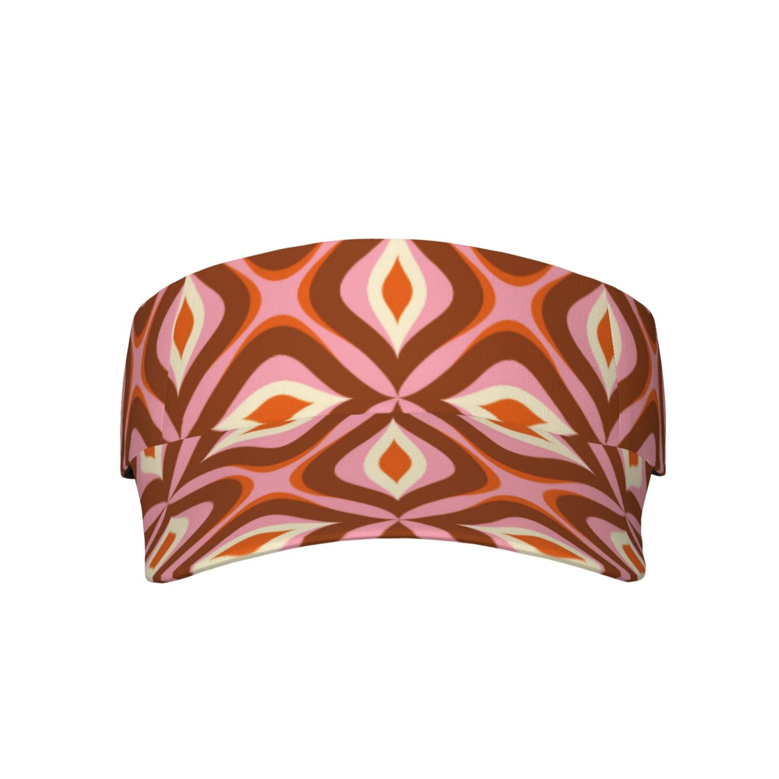 Kll Sport Sun Visor Hats Ball Caps Empty Top Baseball Sun Cap For Men Women 70s Retro Style