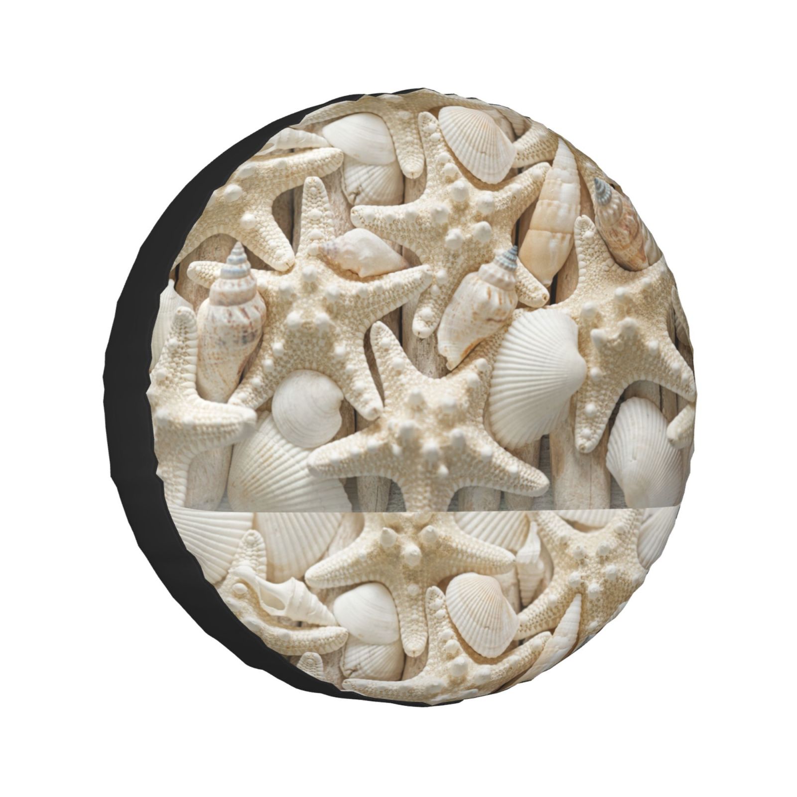 Kll Starfish And Sea Shells Tire Cover,Universal Wheel Tire Cover For ...