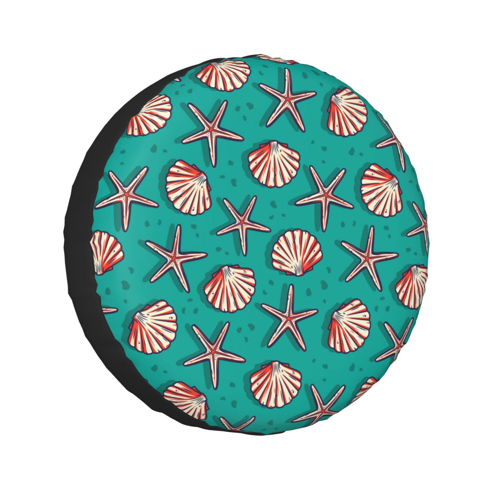 Kll Starfish And Shell Tire Cover,Universal Wheel Tire Cover For ...