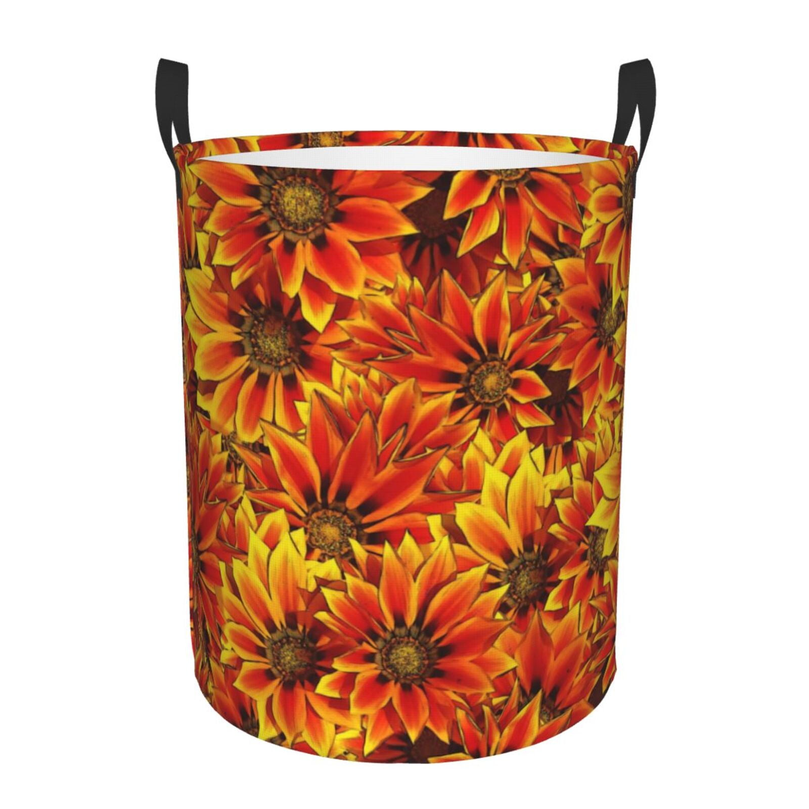 Kll Sunflower Waterproof Foldable Laundry Hamper Bucket With Handles ...