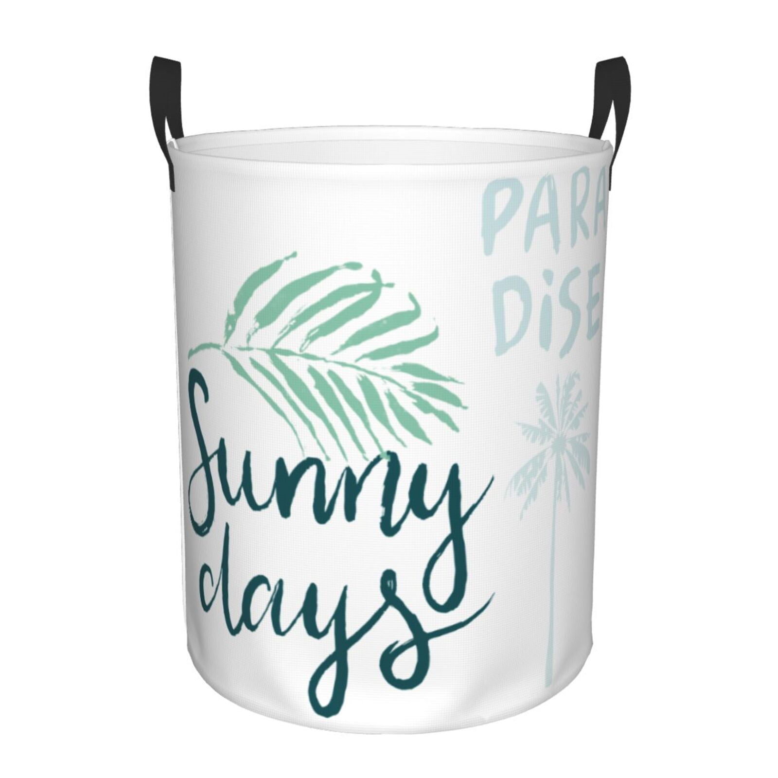 Kll Sunny Day'S Paradise Waterproof Foldable Laundry Hamper Bucket With ...