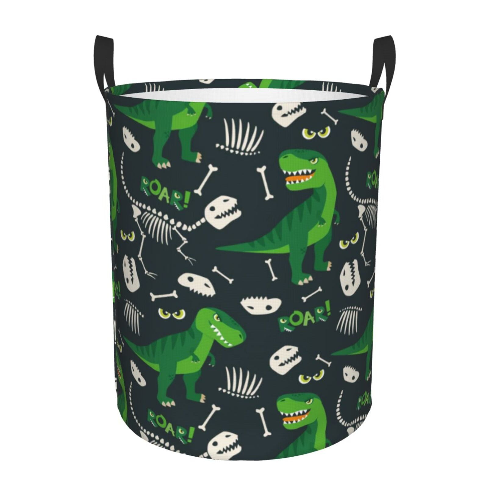 Kll T Rex And Dinosaur Bone Waterproof Foldable Laundry Hamper Bucket ...