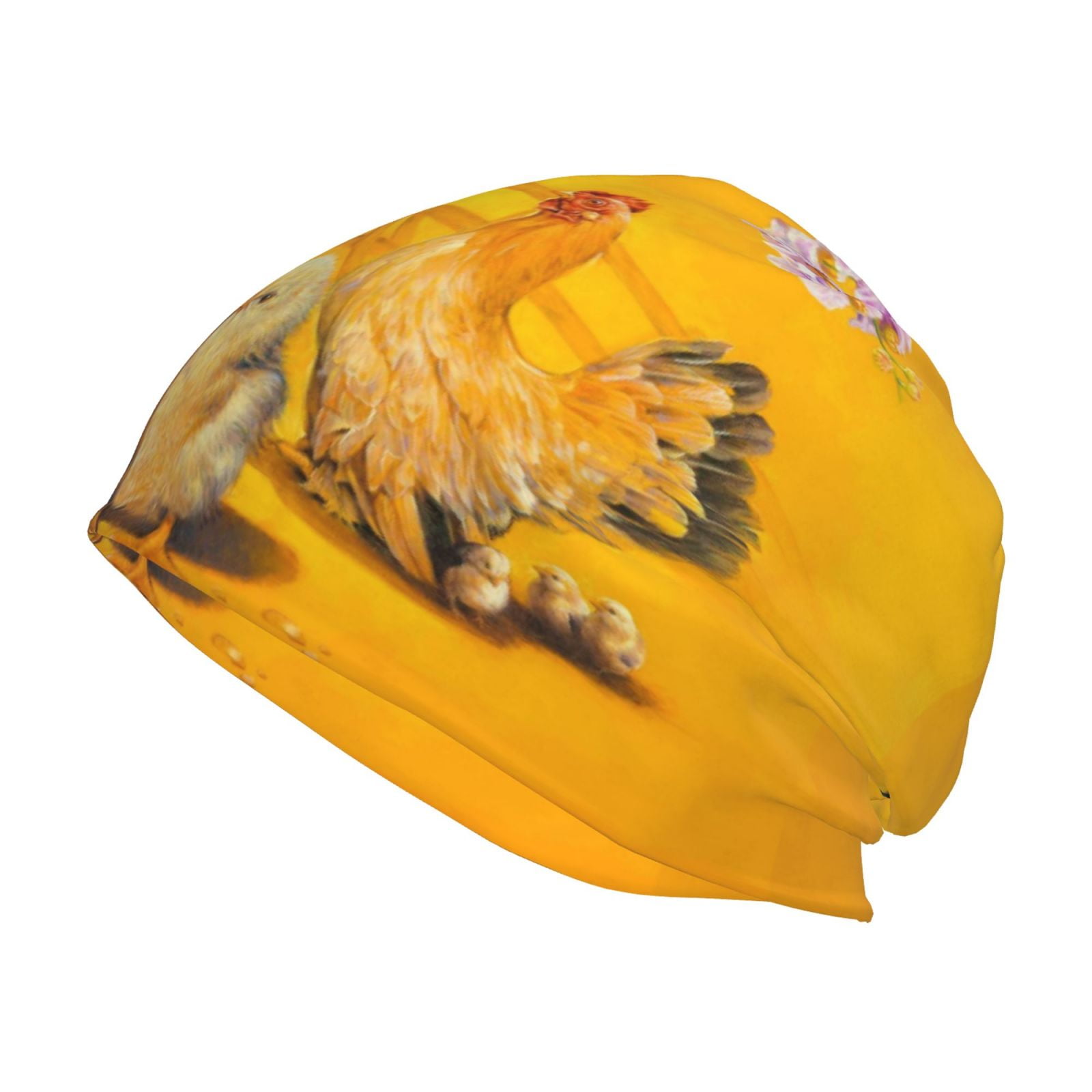 Kll The Chicken Family Rooster Hen And Chicks Winter Fall Beanie Knit ...