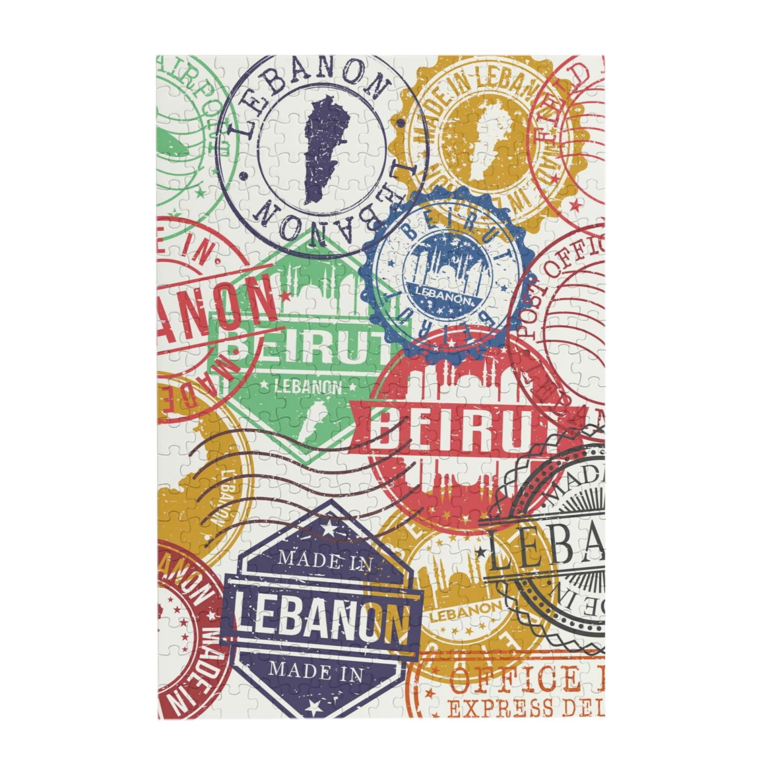 Kll Travel Stamp - 300 Piece Jigsaw Puzzle For Adult And Teenagers ...