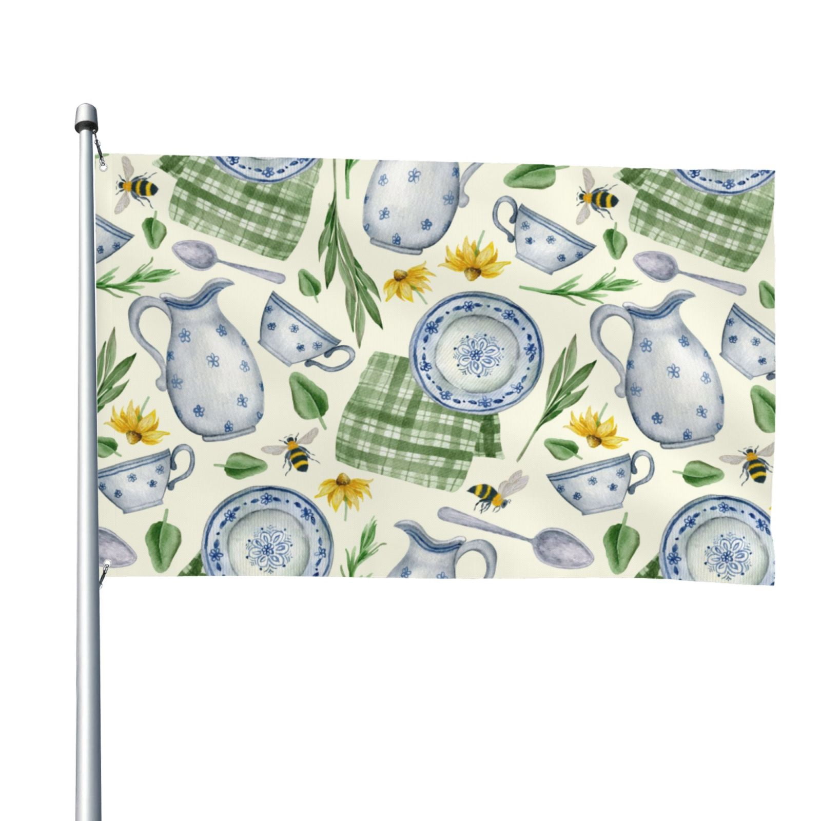 Kll Vintage Utensils Flag 4x6 Ft Parade Party Flag Outdoor Flag ...