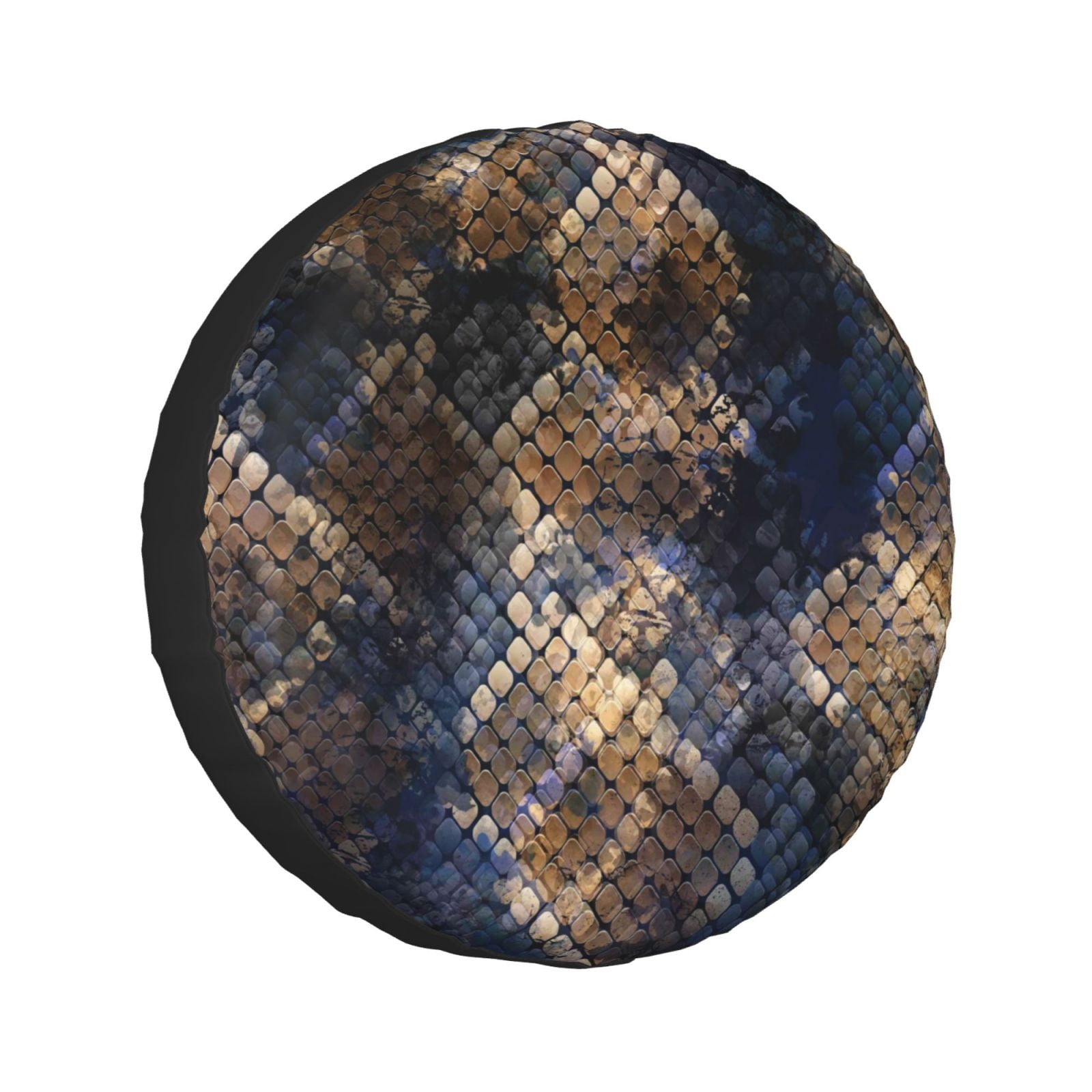Kll Watercolor Snake Skin Tire Cover,Universal Wheel Tire Cover For ...