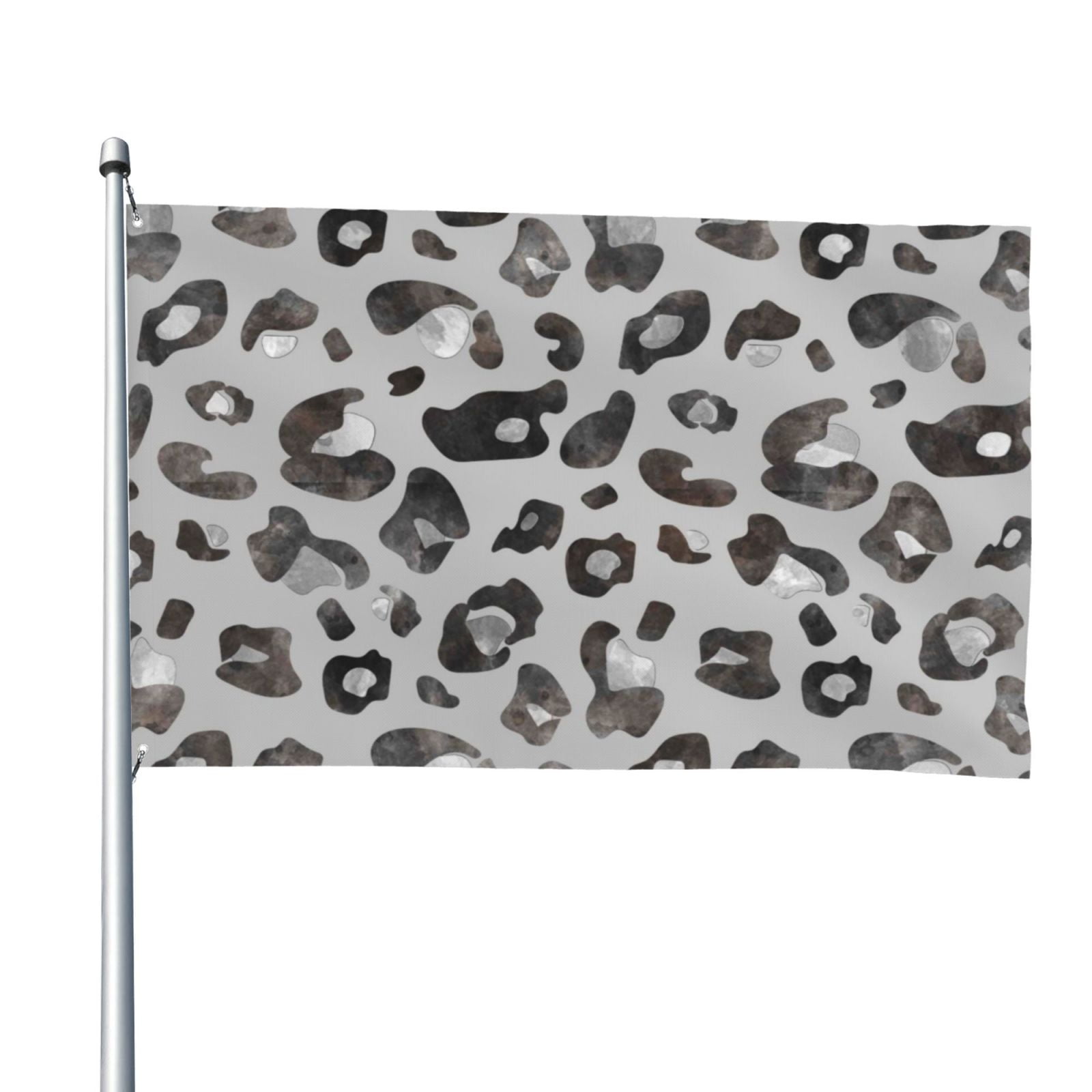 Kll Wild Animal Leopard Print Pattern Flag 4x6 Ft Parade Party Flag ...