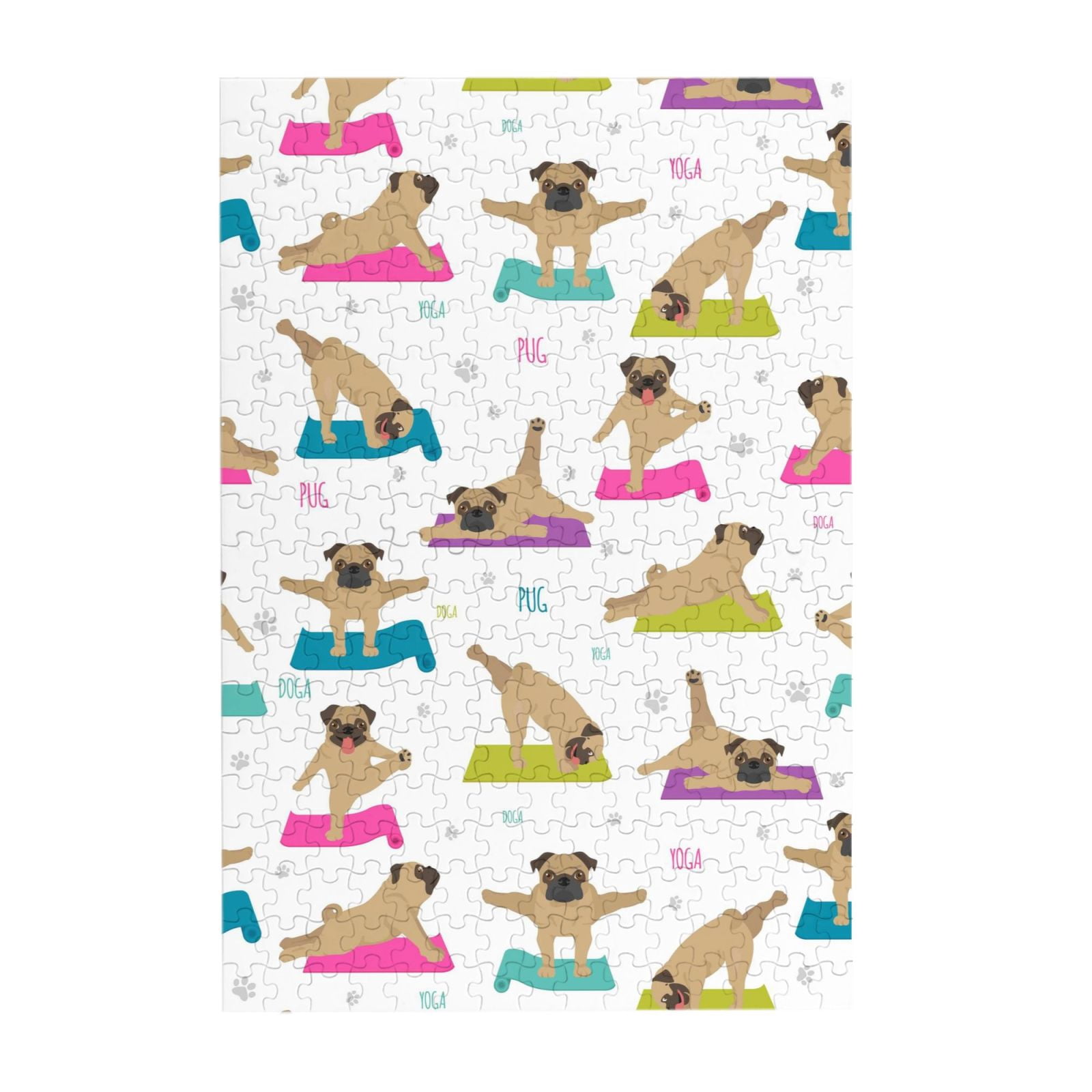 Kll Yoga Dogs Poses - 300 Piece Jigsaw Puzzle For Adult And Teenagers ...