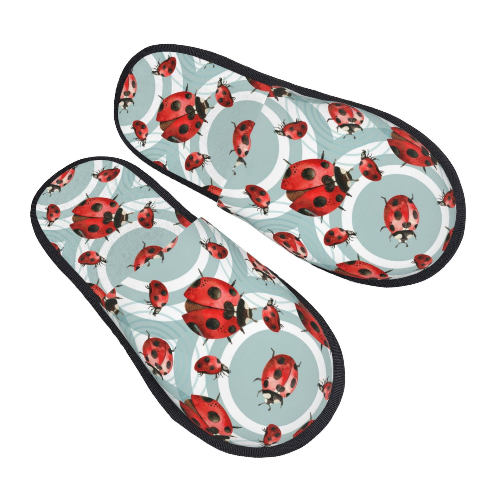 Kll insects Slippers For Women Men House Slip On Indoor Outdoor Bedroom ...