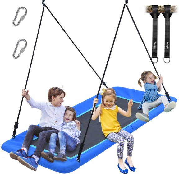 Swurfer The Original Stand up Surfing Swing, Wooden Outdoor Swing for ...