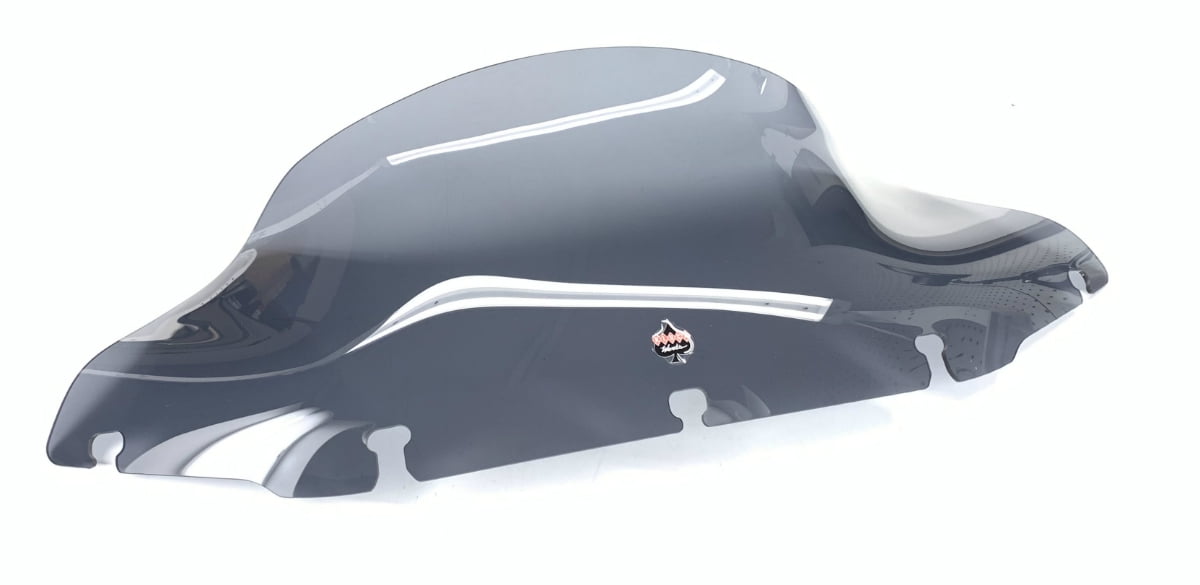Klock Werks Flare 6.5" Dark Smoke Windshield (KWW-01-0196) - Walmart.com