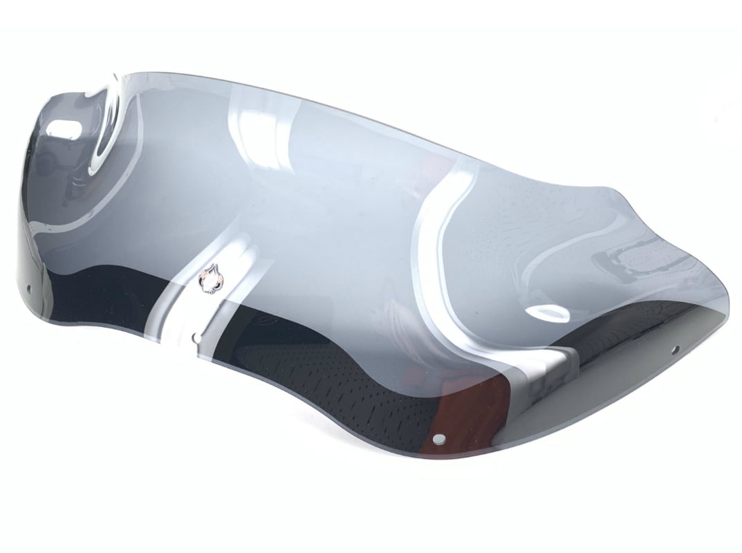 Klock Werks Flare 8" Dark Smoke Windshield (KWW-01-0189) - Walmart.com