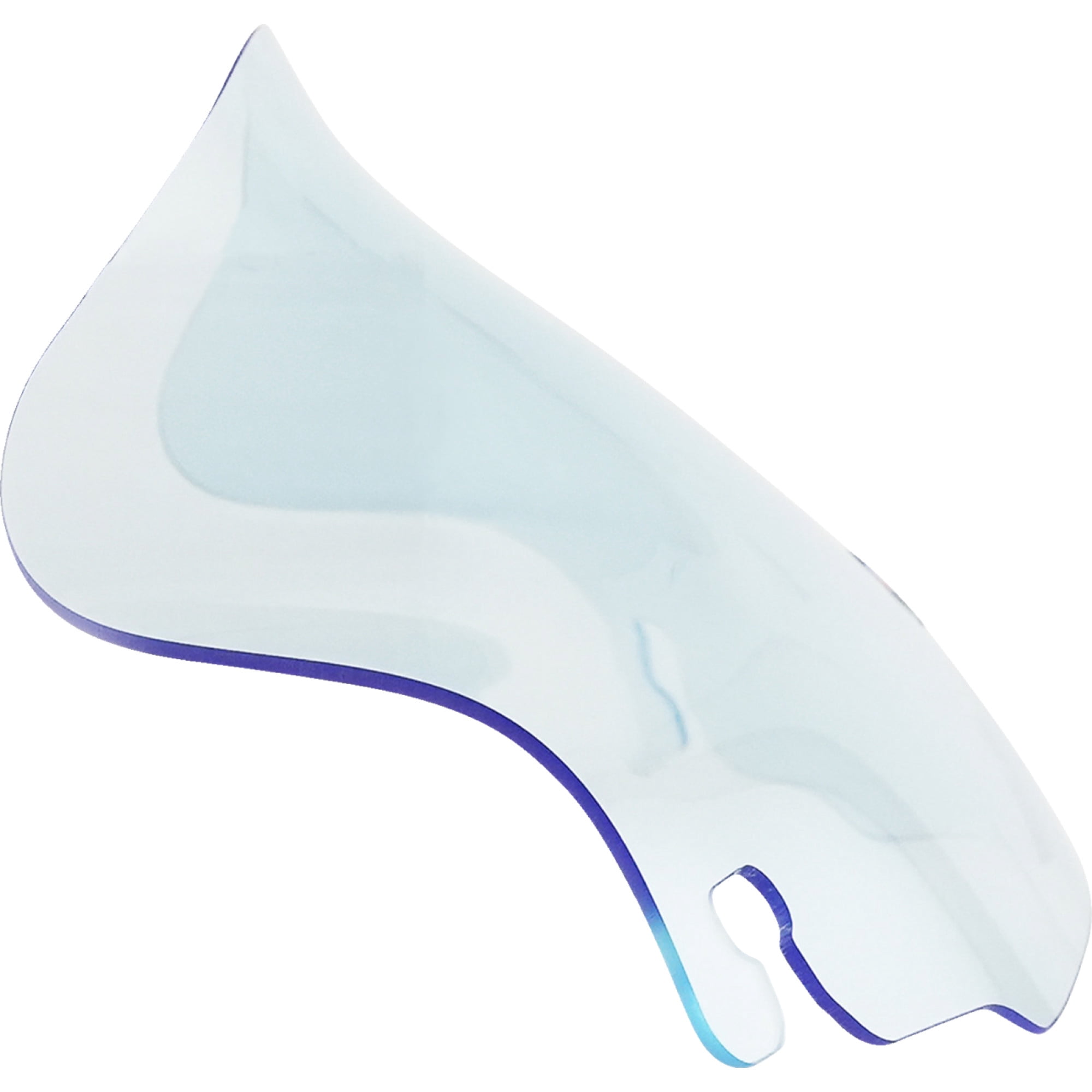 Klock Werks Ice Kolor Flare 6.5" Blue Windshield (KWW-01-0642 ...
