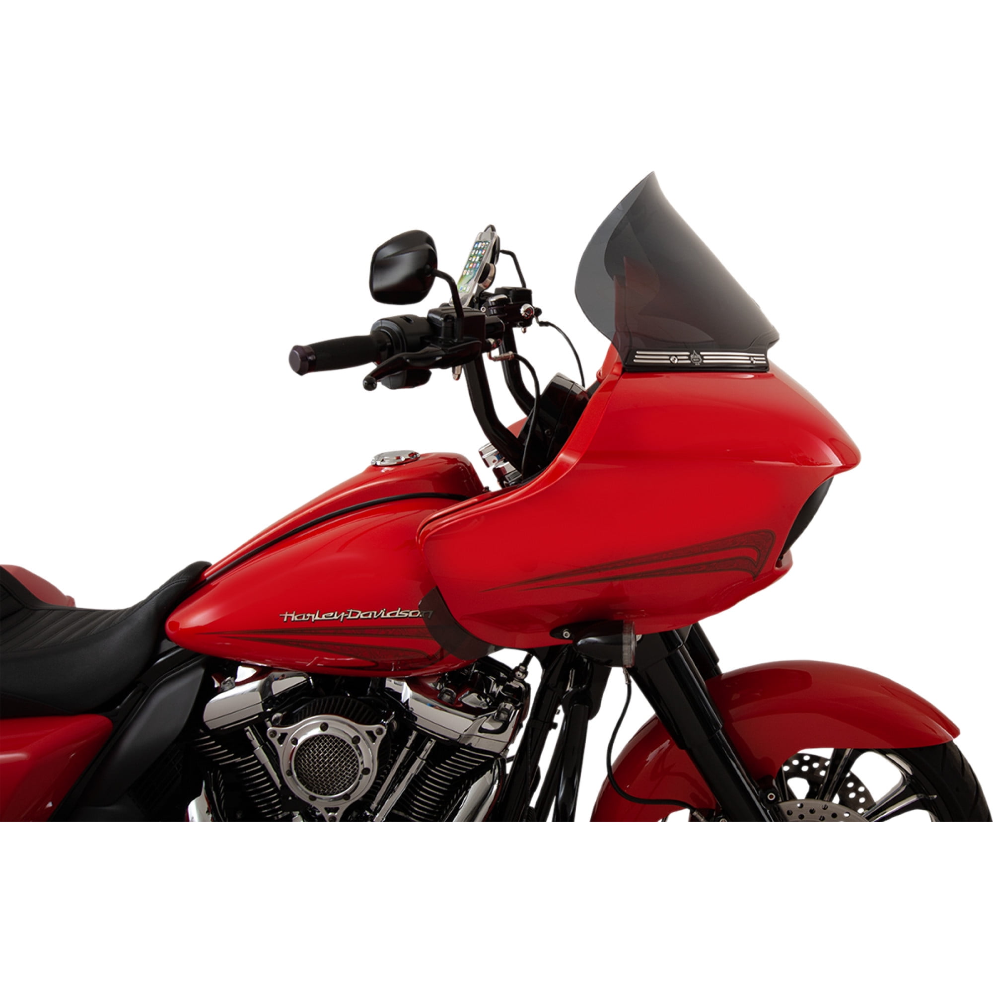 Klock Werks Pro Touring Flare 12" Dark Smoke Windshield (KWW-01-0328 ...
