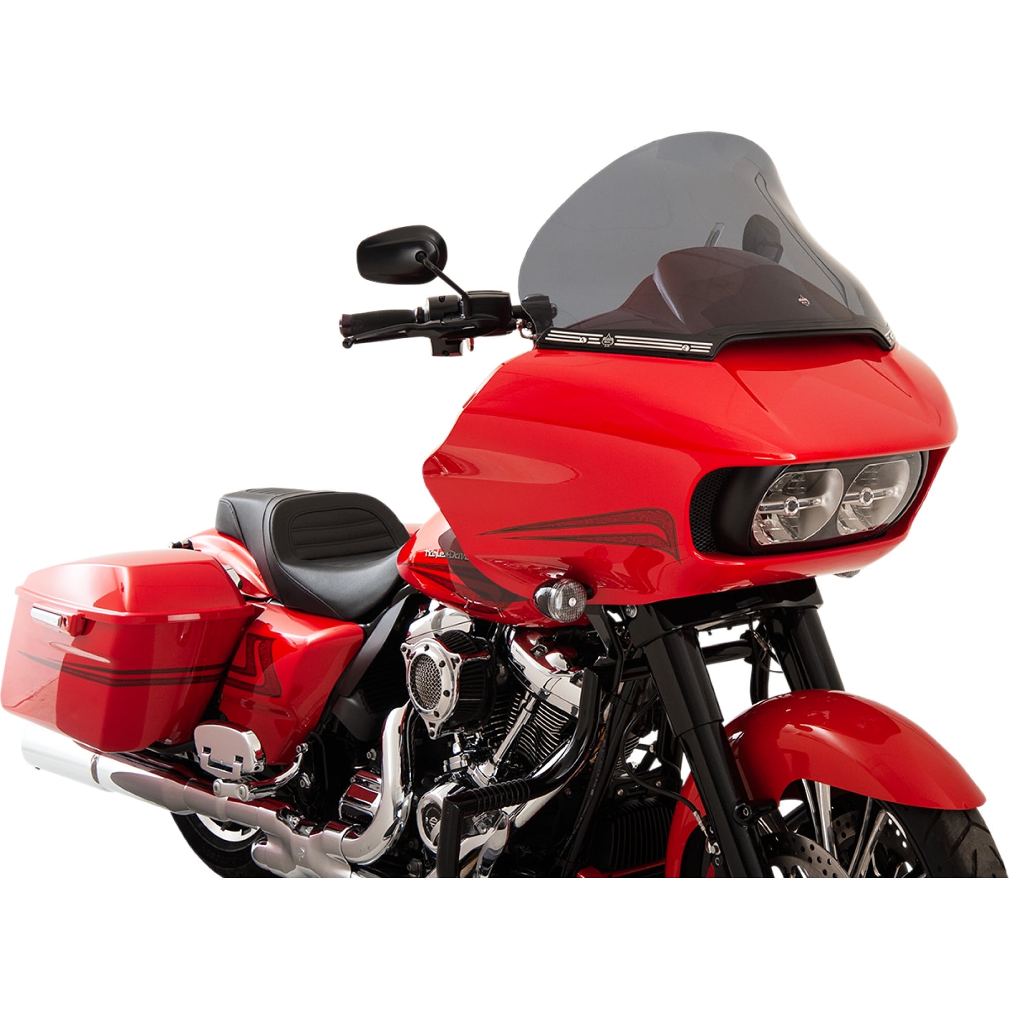 Klock Werks Pro Touring Flare 15" Dark Smoke Windshield (KWW-01-0315 ...