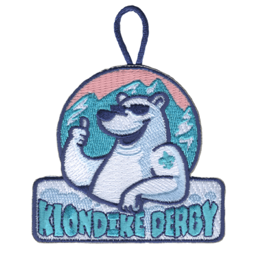 Klondike Derby Activity Embroidered Patch Polar Bear Design - ClassB ...