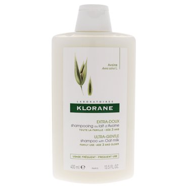 Klorane Natural Shampoo with Nettle, Regulates Oil, Paraben & SLS Free ...