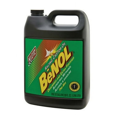 Klotz BeNol Racing Castor Oil - 2-Stroke Oil - 128 oz / 1 Gallon - BC ...