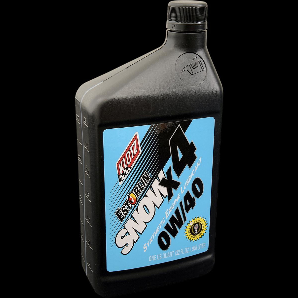 Klotz Oil KE-840 Snow X4 Estorlin Synthetic Lubricant - 0W40 - 1qt ...