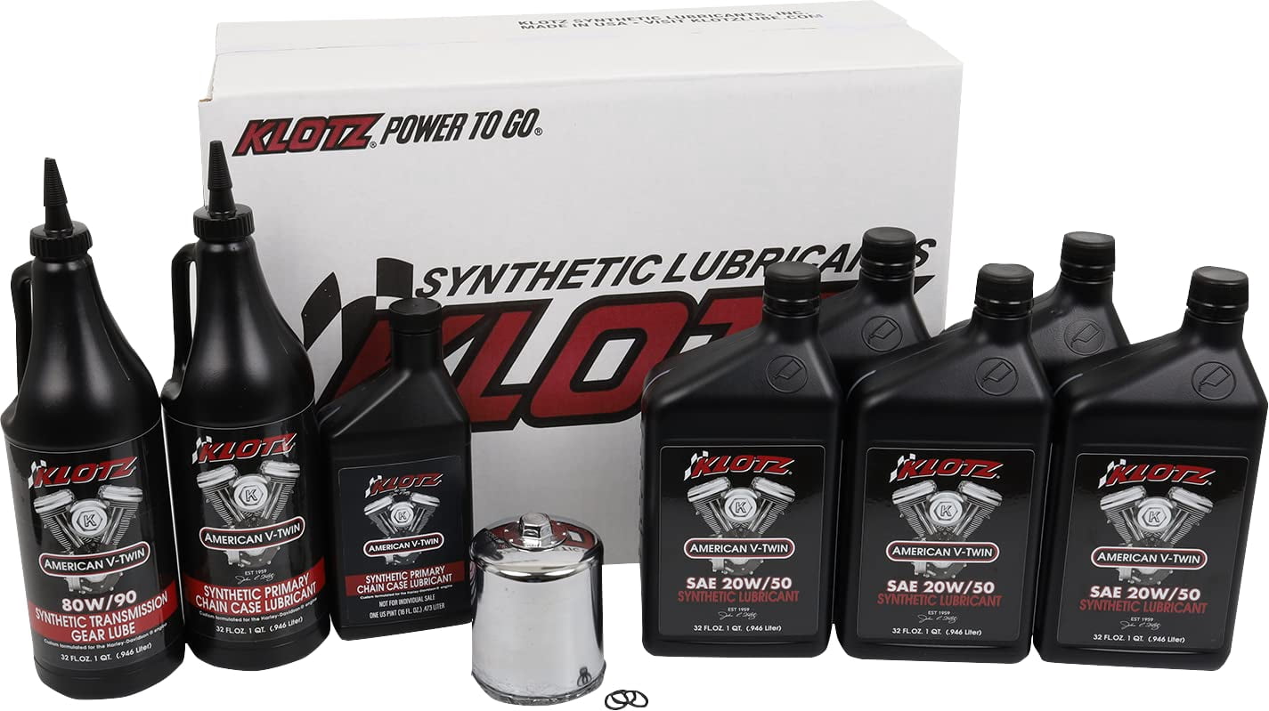 Klotz Oil KH-108 Premium Oil Change Kit - 20W/50 - 5qt. - Walmart.com
