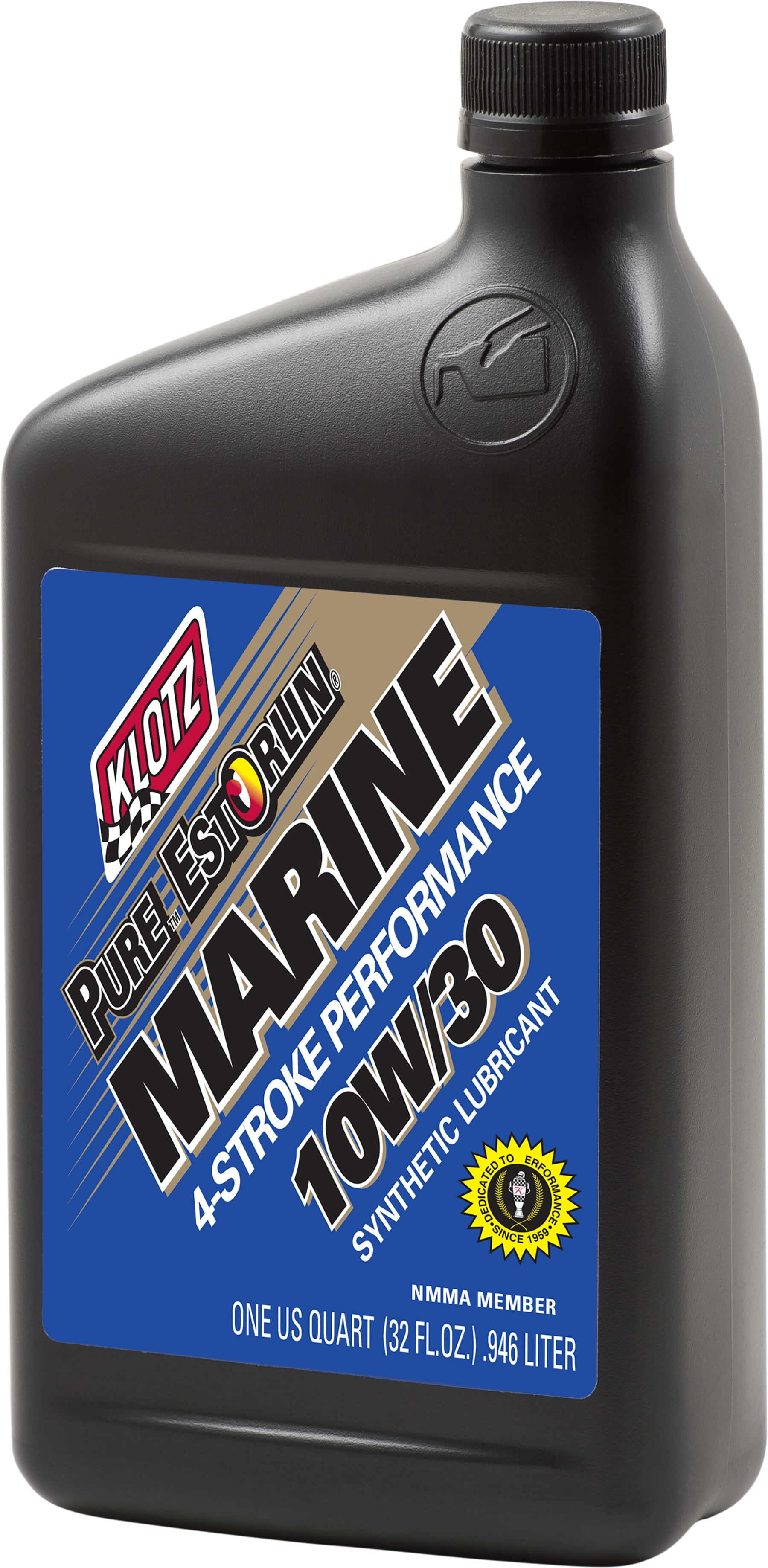 Klotz Oil KE-330 Marine Pure Estorlin 4-T - 10W30 - 1qt. - Walmart.com