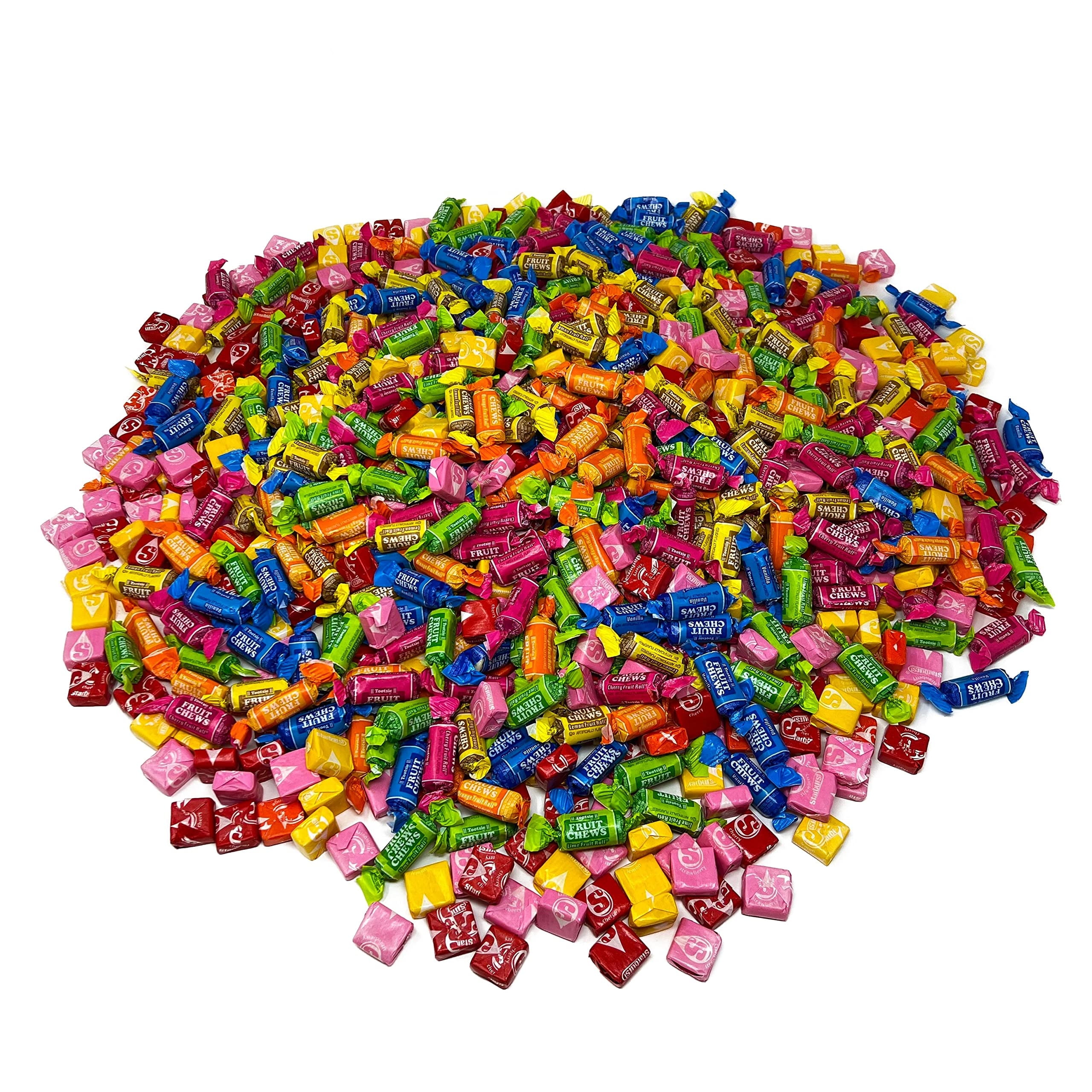 Klub Bulk Holiday Special Chewy Fruit Candy Assortment - 11 lb Original ...
