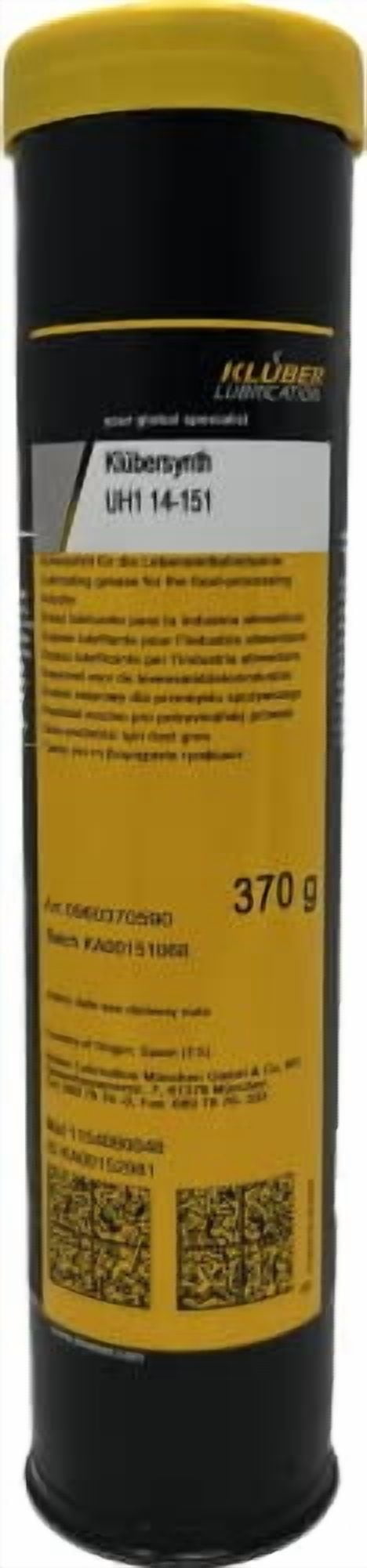Klubersynth UH1 14-151 Synthetic Lubricating Grease for The Food ...