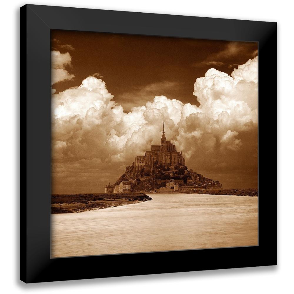 Klug, Alan 15x15 Black Modern Framed Museum Art Print Titled - Mont San ...