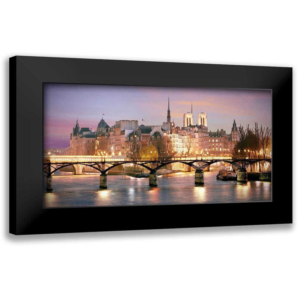 Klug, Alan 24x14 Black Modern Framed Museum Art Print Titled - Paris No ...