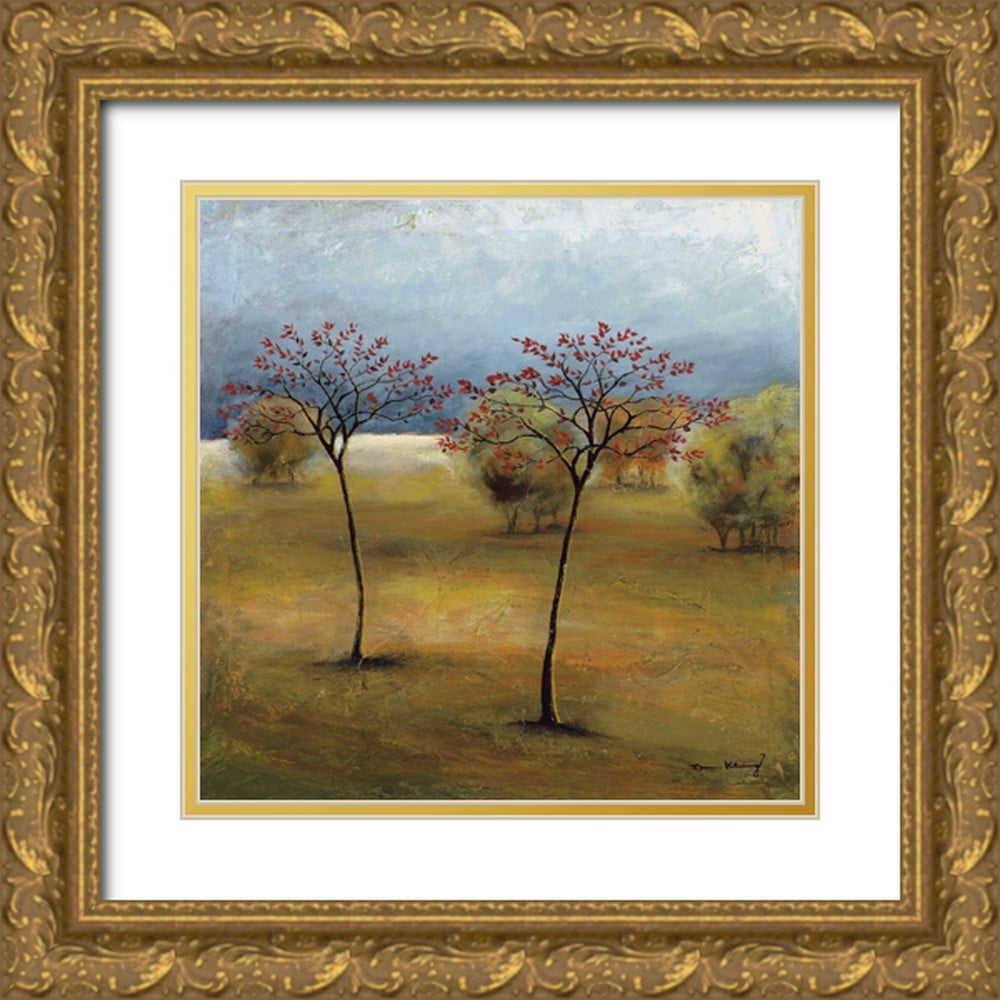 Klung, Mike 12x12 Gold Ornate Wood Framed with Double Matting Museum ...