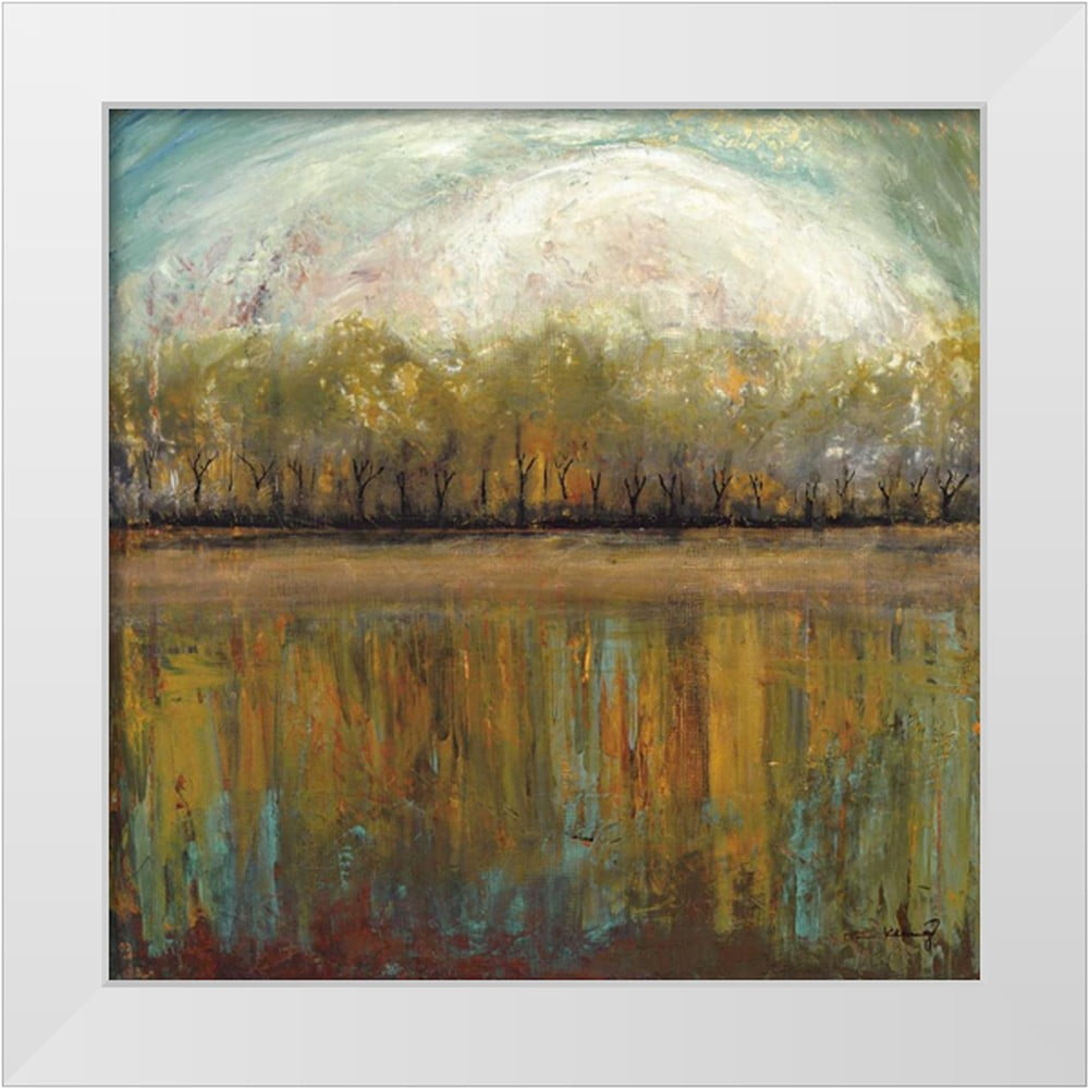 Klung, Mike 12x12 White Modern Wood Framed Museum Art Print Titled ...