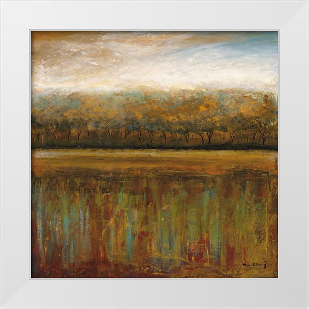 Klung, Mike 12x12 White Modern Wood Framed Museum Art Print Titled ...