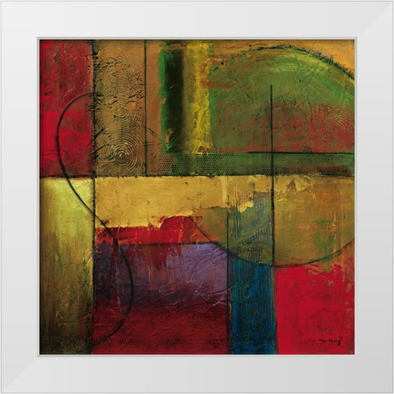 Klung, Mike 12x12 White Modern Wood Framed Museum Art Print Titled ...