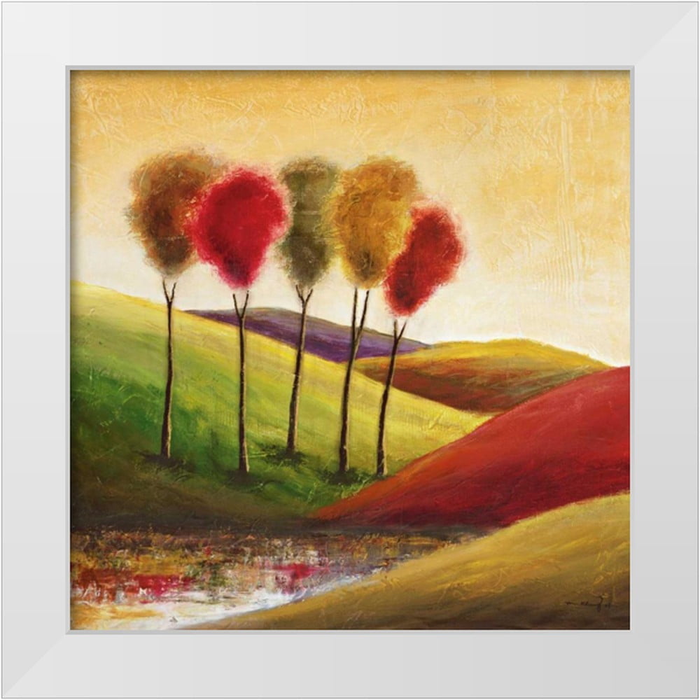 Klung, Mike 15x15 White Modern Wood Framed Museum Art Print Titled ...
