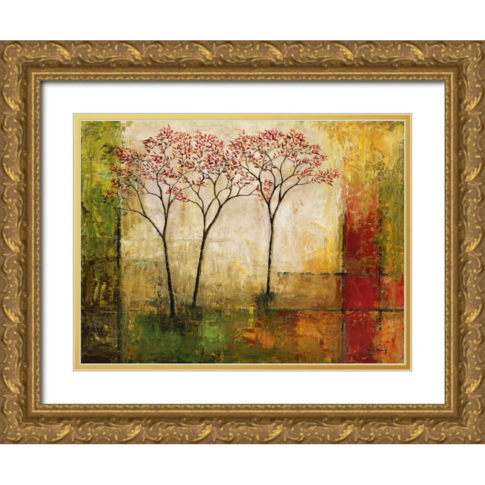 Klung, Mike 18x15 Gold Ornate Wood Framed with Double Matting Museum ...