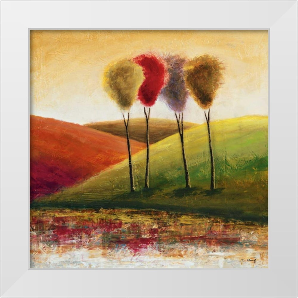 Klung, Mike 20x20 White Modern Wood Framed Museum Art Print Titled ...