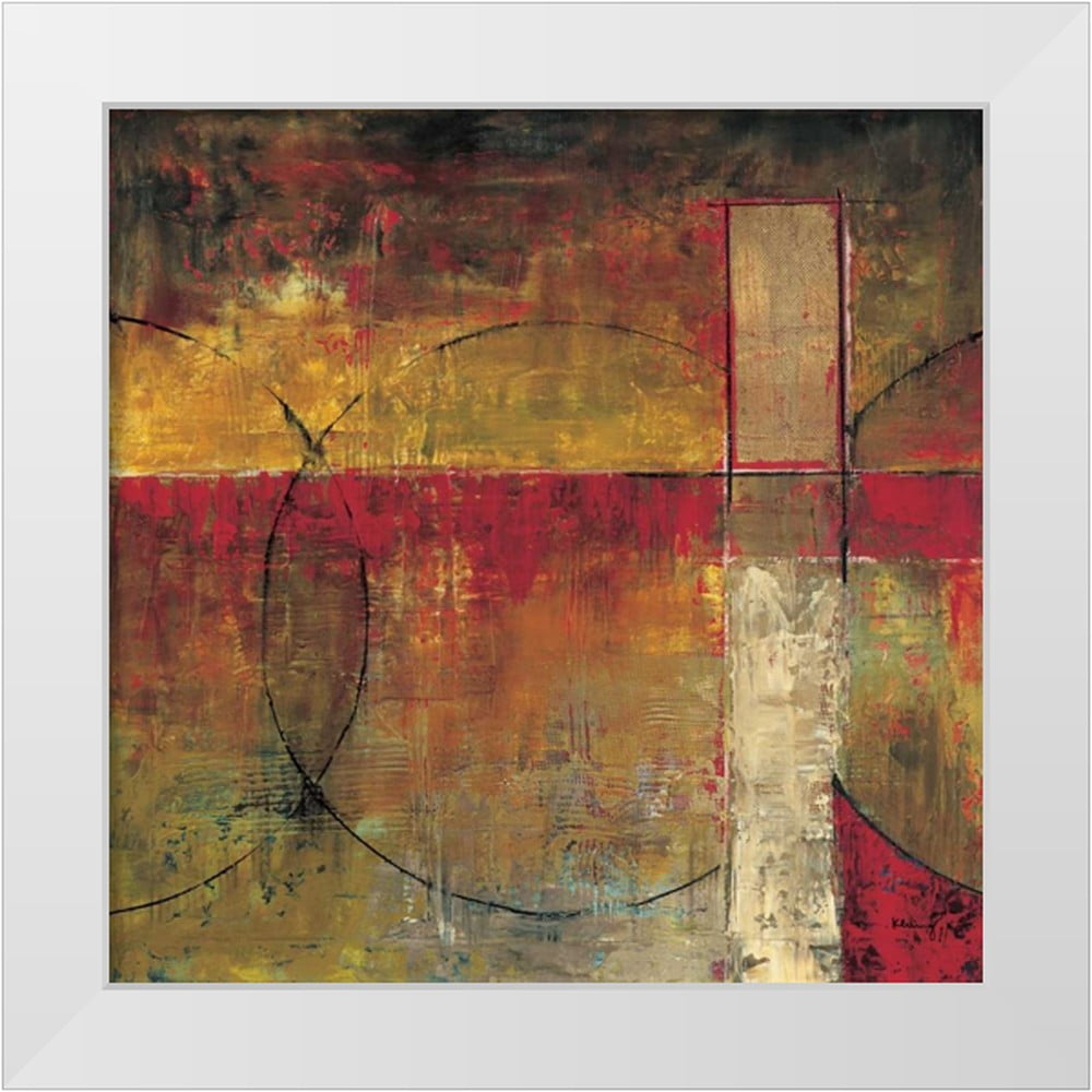 Klung, Mike 20x20 White Modern Wood Framed Museum Art Print Titled ...