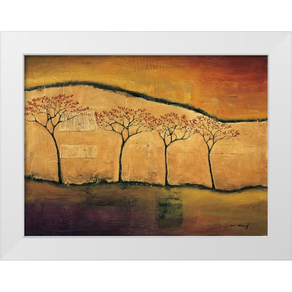 Klung, Mike 24x19 White Modern Wood Framed Museum Art Print Titled ...