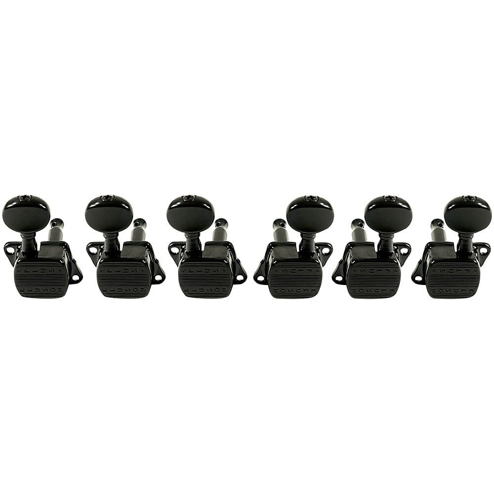 Kluson 3 Per Side Plus Series Tuning Machines Black - Walmart.com