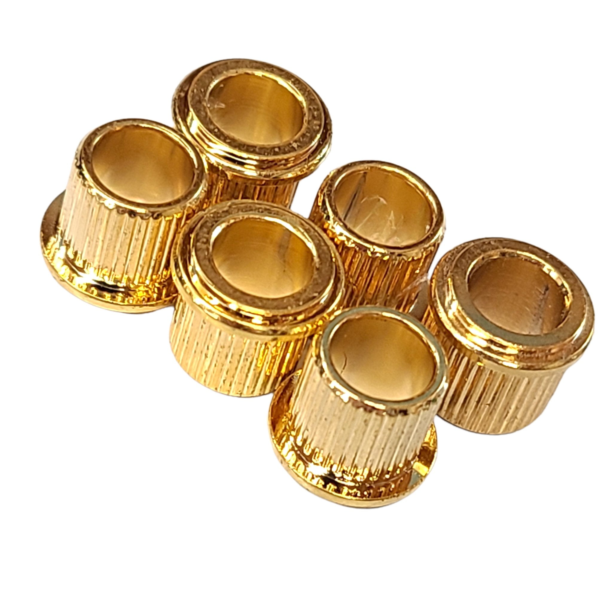 Kluson Guitar Bushings Adapter Ferrules Gold Conversion For Tuning Pegs ...