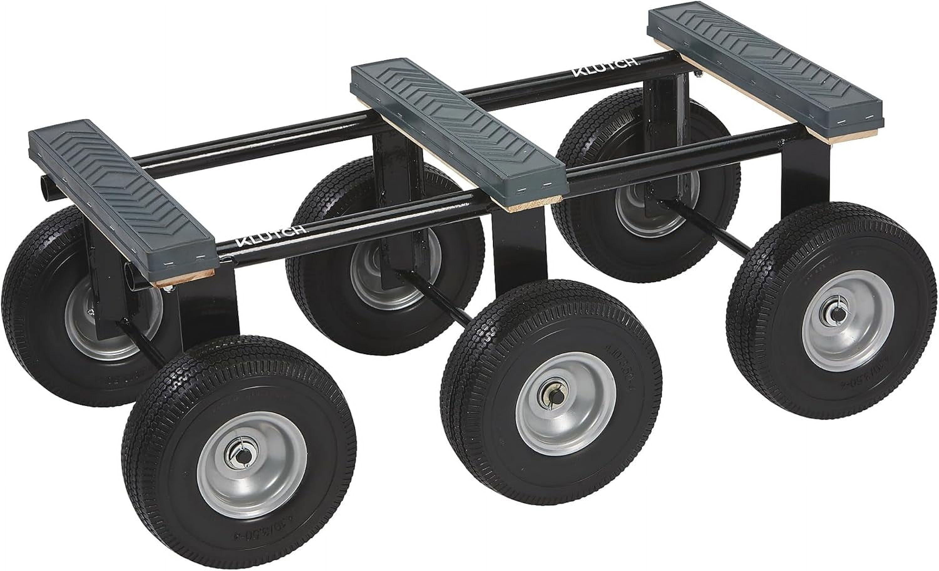 Klutch 1200-Lb. Capacity 6-Wheel All-Terrain Dolly - Walmart.com